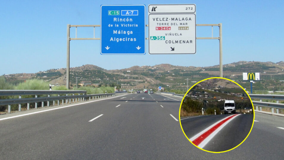 La línea roja en la carretera: la nueva (y extraña) normativa de la DGT ...