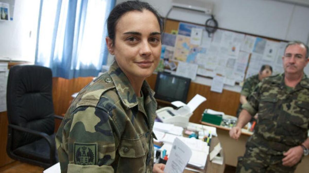 María Antonia García Moral, primera Cabo Mayor del Ejército de Tierra ...